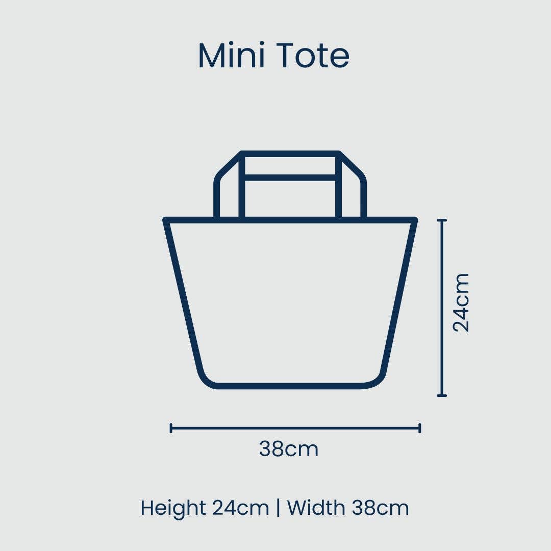 Mini Tote – Square Garden – Stitch Society