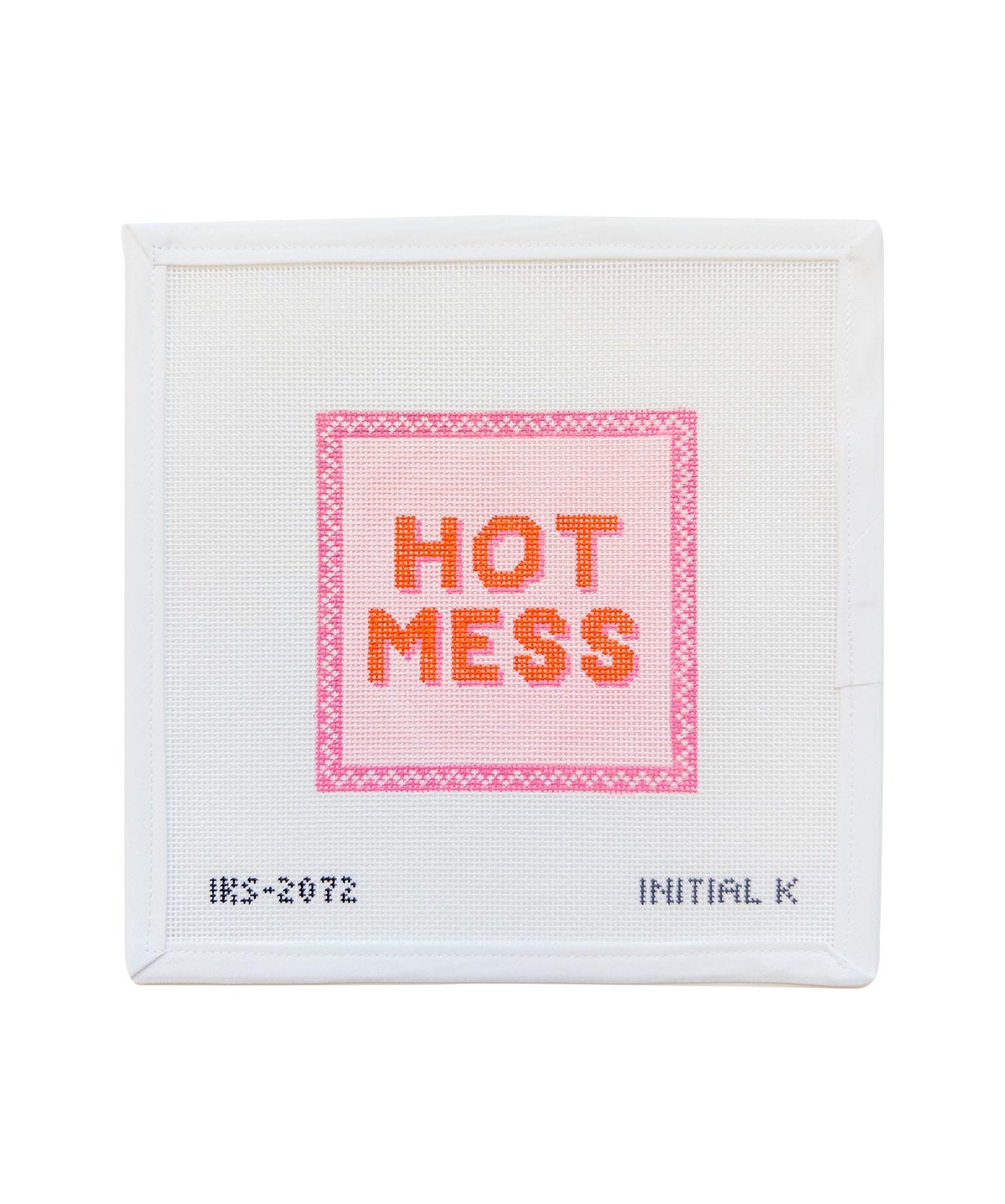 Hot Mess Coaster Canvas – Stitch Society